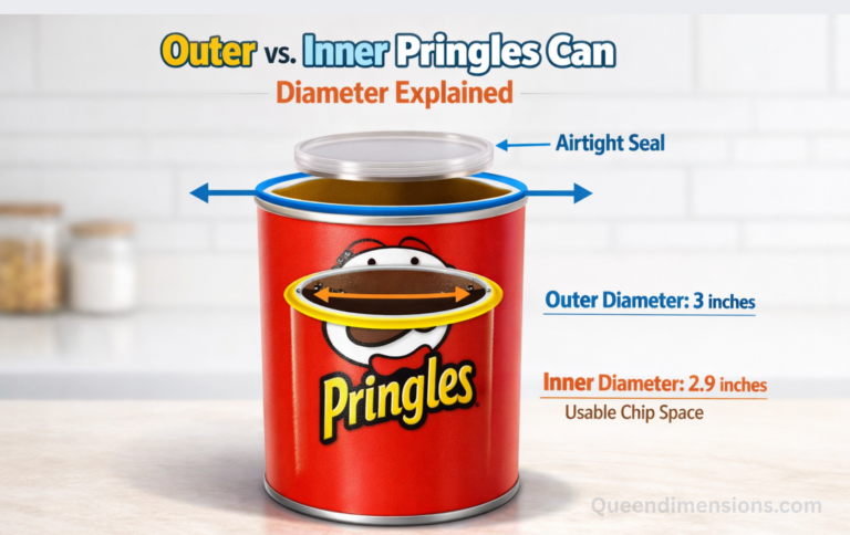 Pringles Can Dimensions (Height, Diameter & Serving Capacity)